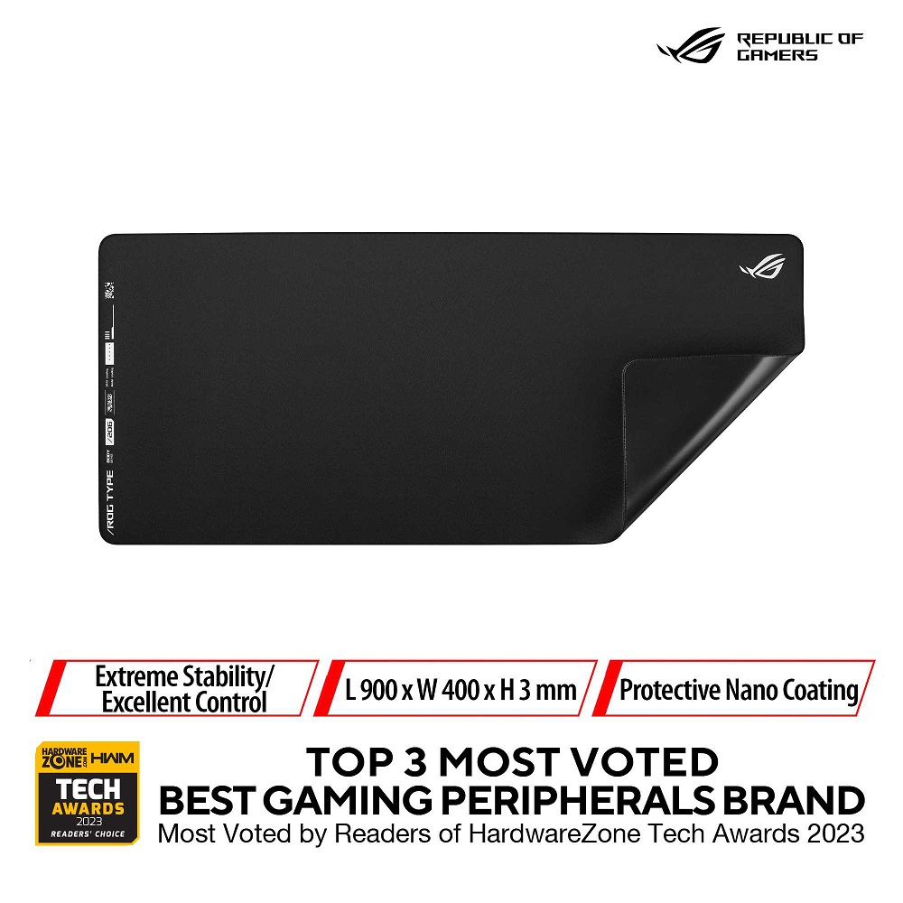Asus ROG Hone Ace XXL Gaming Mouse Pad, High-density memory foam base ...