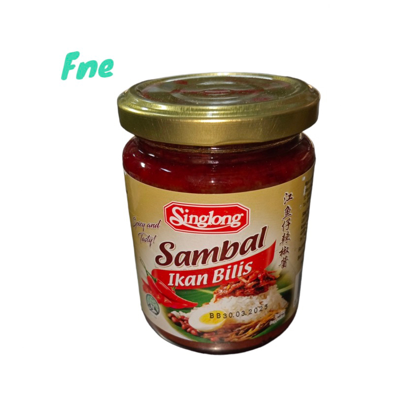 2for $10.95/SING LONG SAMBAL IKAN BILIS 230G | Shopee Singapore