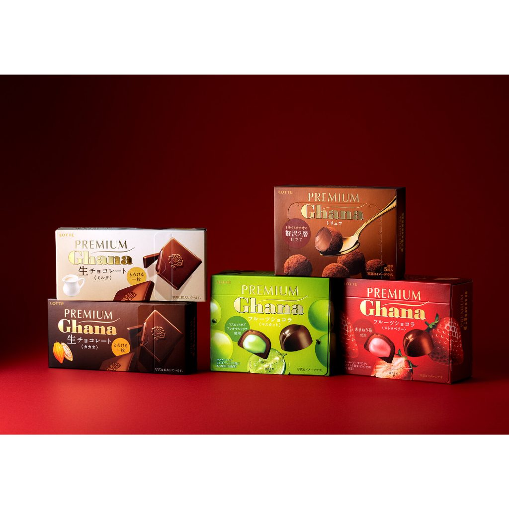 Direct from Japan | LOTTE 樂天 [SALE] Ghana Premium Triple-Layered Fresh ...