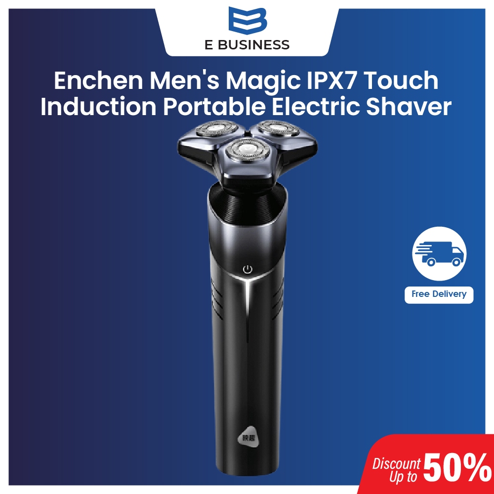 🇸🇬 Ebusiness Enchen Men's Magic IPX7 Touch Induction Portable Triple ...