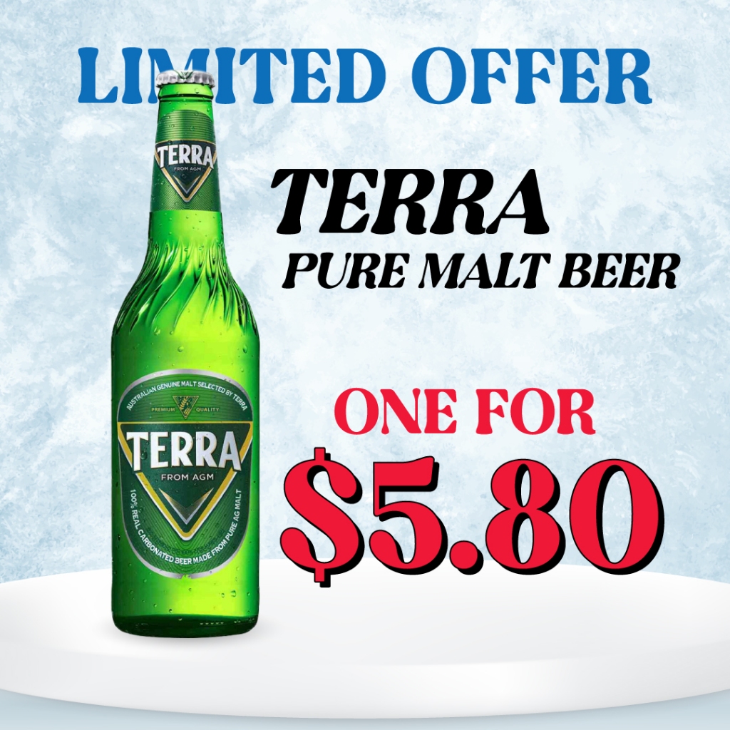 Terra Beer 500ml - 테라 | Shopee Singapore