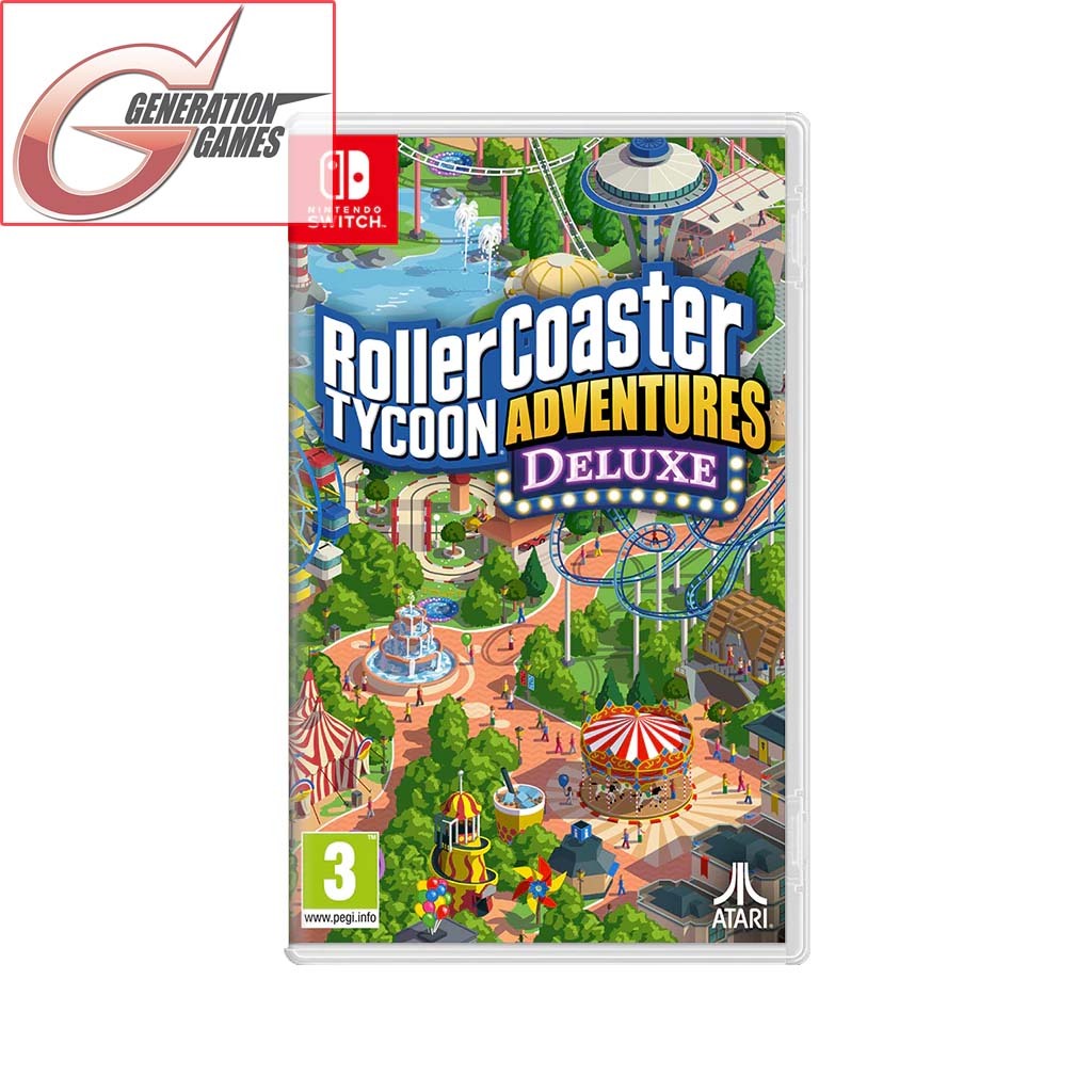 Nintendo Switch Roller Coaster Tycoon Adventures Deluxe (English ...
