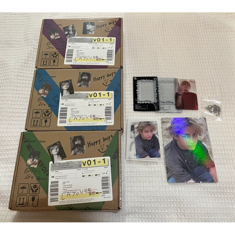 [Instock] BTS V Layover Album Weverse set | Shopee Singapore