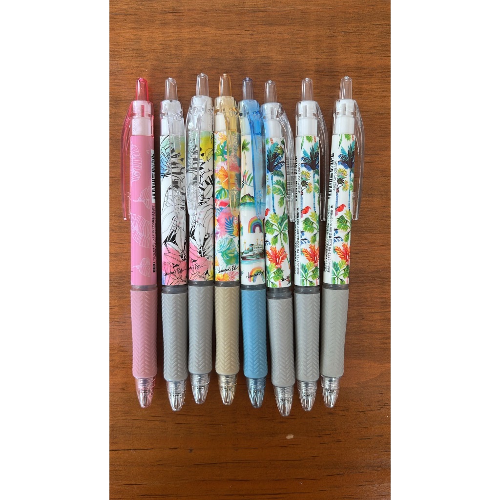 Pilot Acroball x Lauren Roth Floral Collection PSLE 0.5mm Gel Pen Exam ...