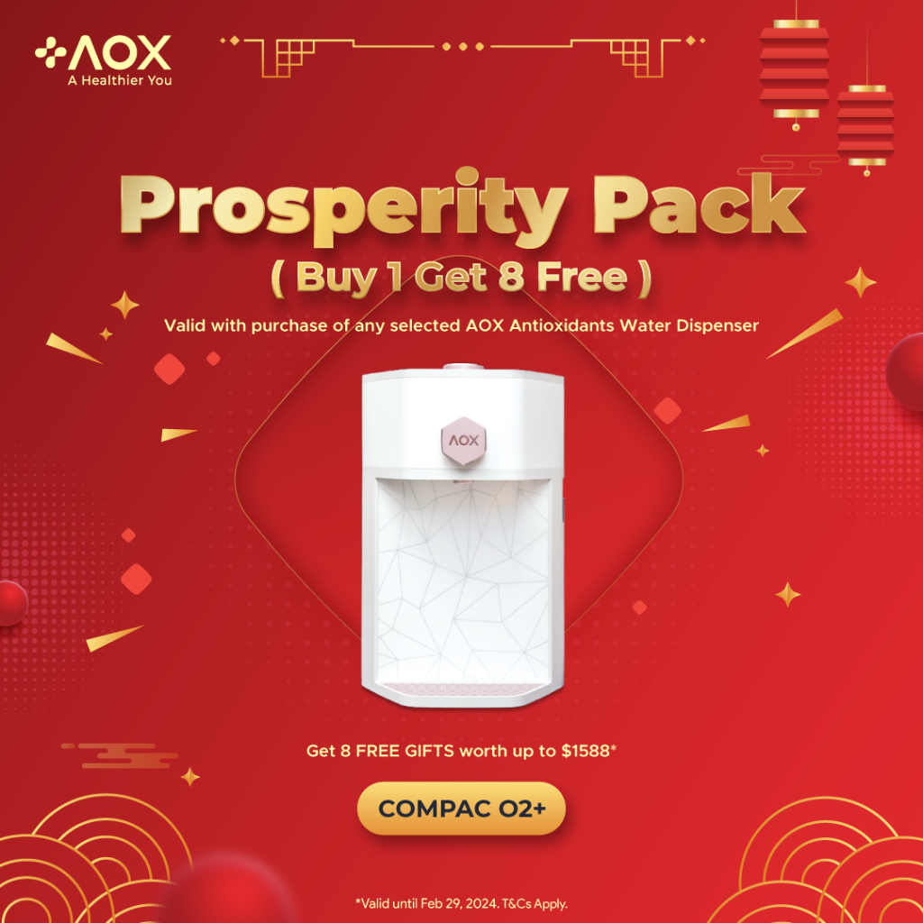 AOX Compac O2+ With Active Oxygen(Ambient), Antioxidant Water Dispenser ...