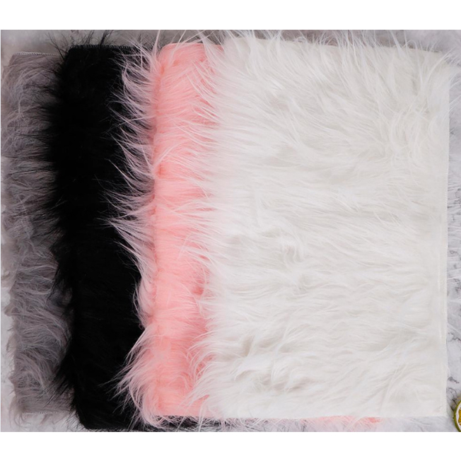 [SG Local Seller] Faux Fur / Fur Carpet / Fake Fur / White Flurry Fur ...