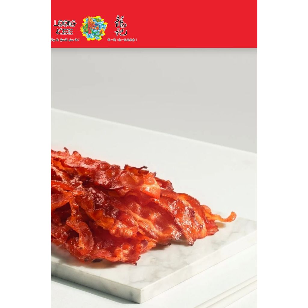 龍記肉干 Loong Kee Dried Meat / Minced Pork/ Slice Pork/ Bacon/ Pork floss ...