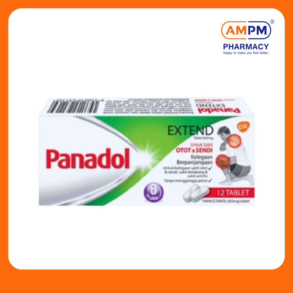 Panadol Extend Tab (12's) | Shopee Singapore