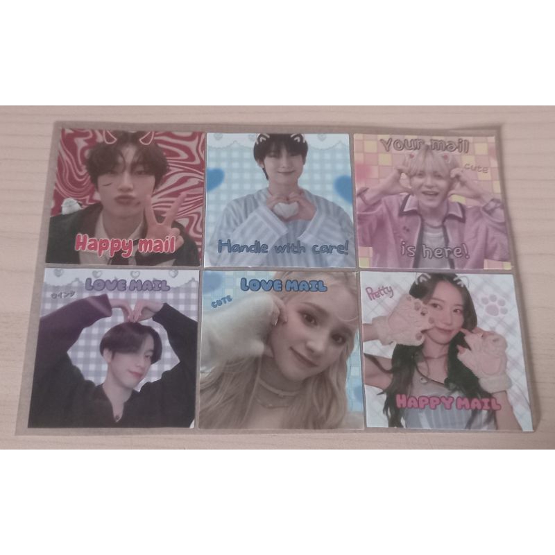 mailing kpop stickers sunoo yoshi nine bahiyyih sakura enhypen treasure ...