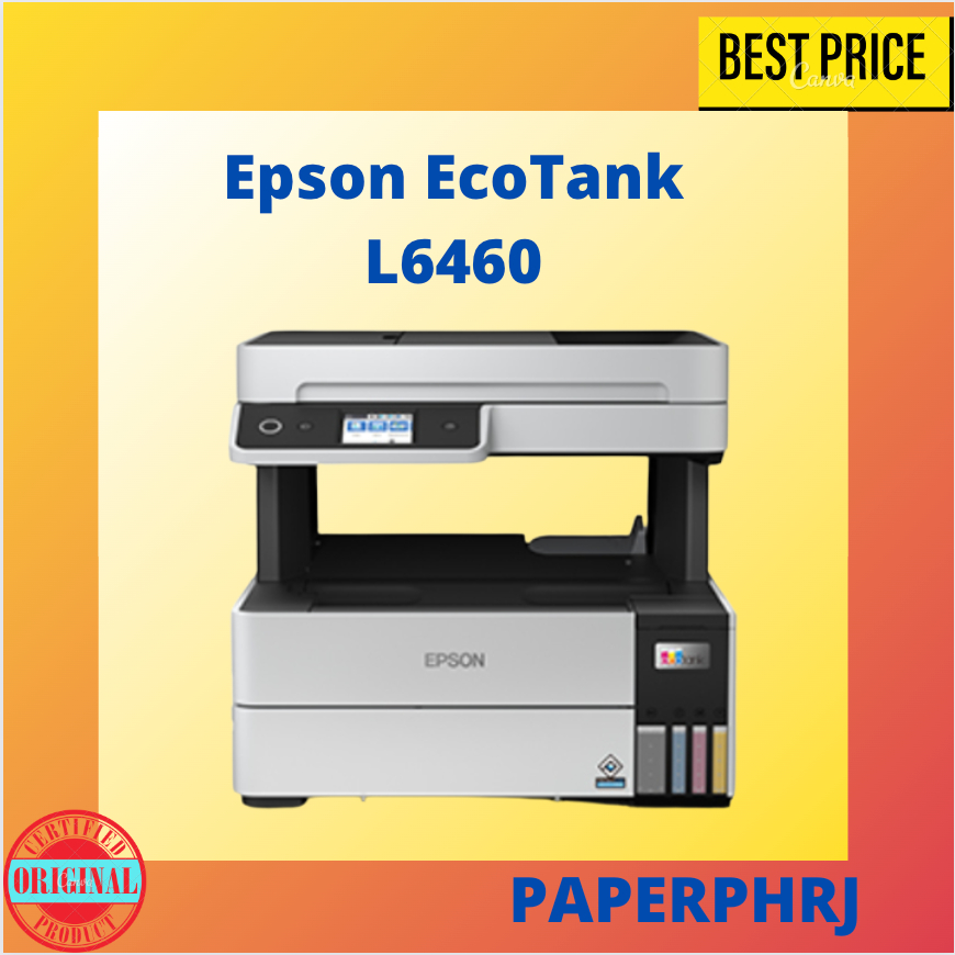 Epson EcoTank L6490 / 6490 / A4 Ink Tank Printer / Epson EcoTank L6460 ...