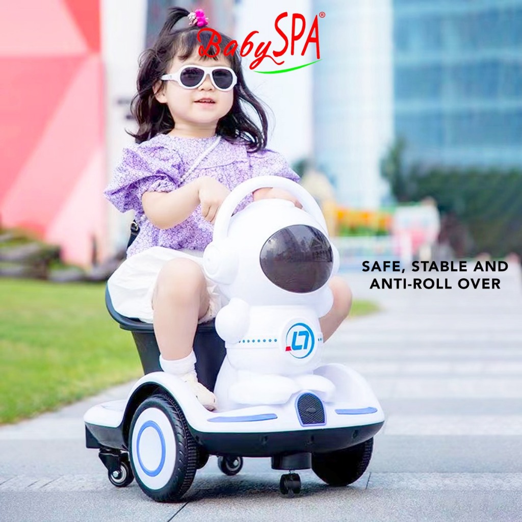 ♥♥♥ 𝐒𝐆 𝐒𝐞𝐥𝐥𝐞𝐫 BabySPA Chargeable Remote Control Balance Ride on Robot ...