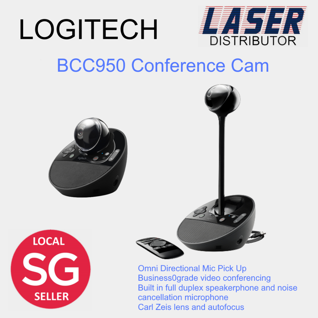 Logitech BCC950 Desktop video conferencing (Speakerphone and Microphone ...