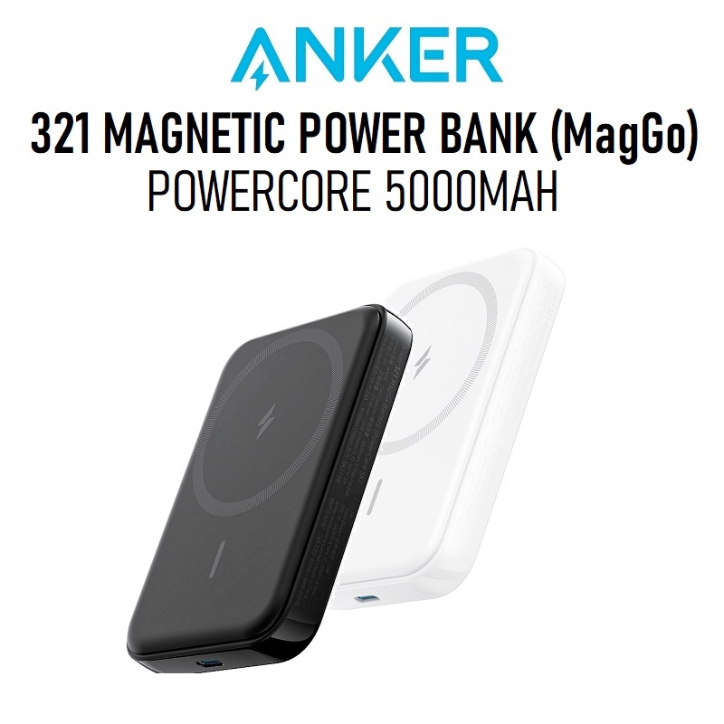 Anker 321 MagGo Battery PowerCore 5000mAh Magnetic Wireless Charger