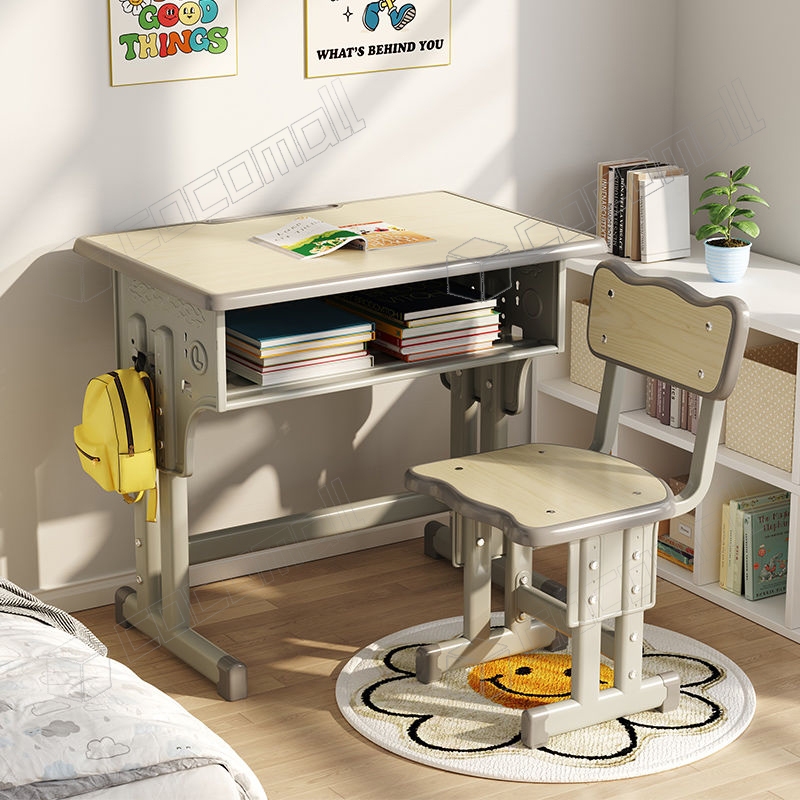 [SG STOCK] Children Study Table With Chair Height Adjustable Ergonomic ...