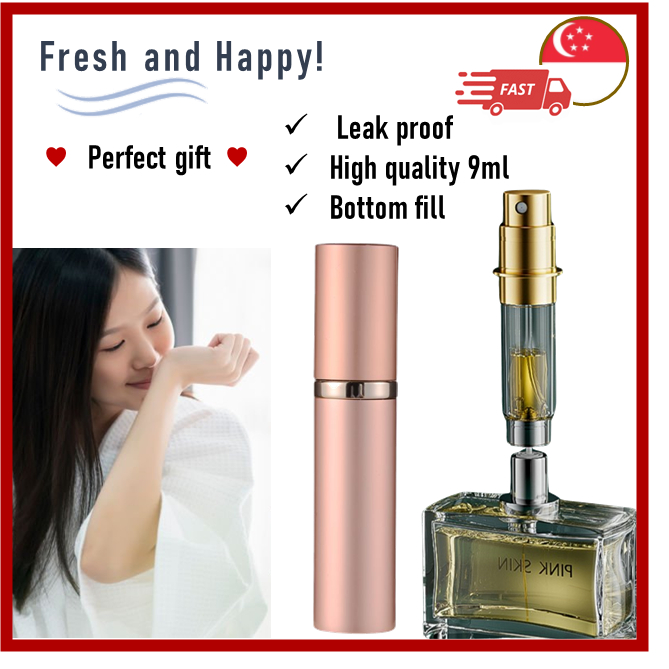 [SG Stock] 9ml Refillable Perfume Atomiser Leak-Proof [Gift Box] TSA ...