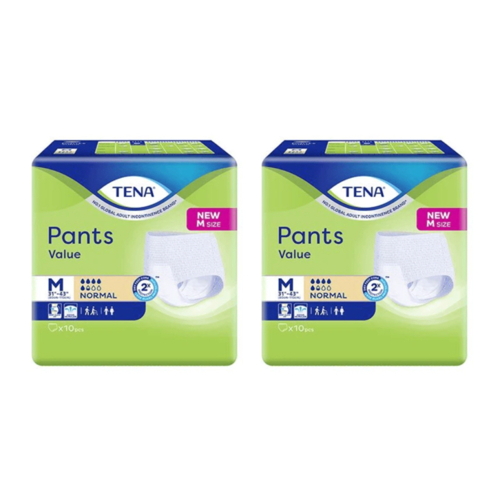 TENA Pants Value Adult Diaper / Sizes M & L / Available in 2 pkts , 4 ...