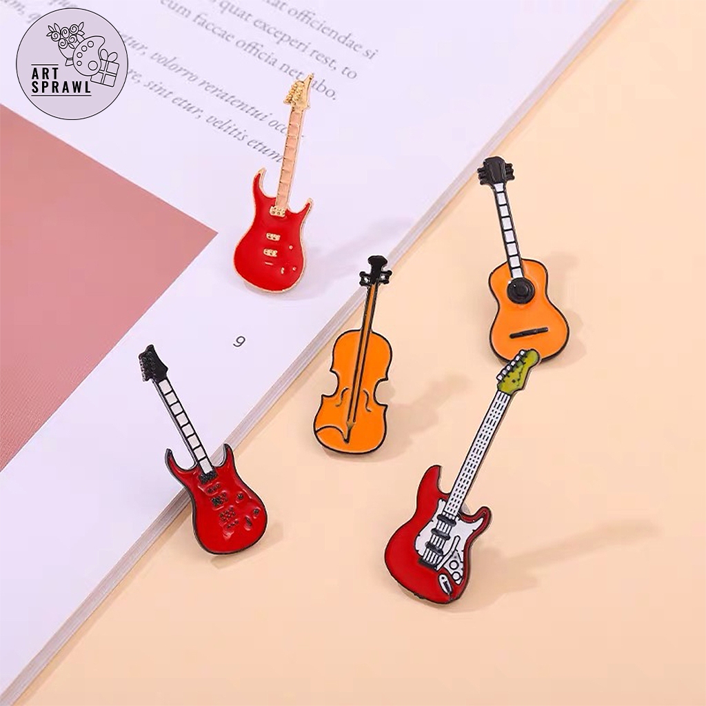 18k Gold Plated Piano Guitar Violin Music Instrument Accessory Bookmark ...
