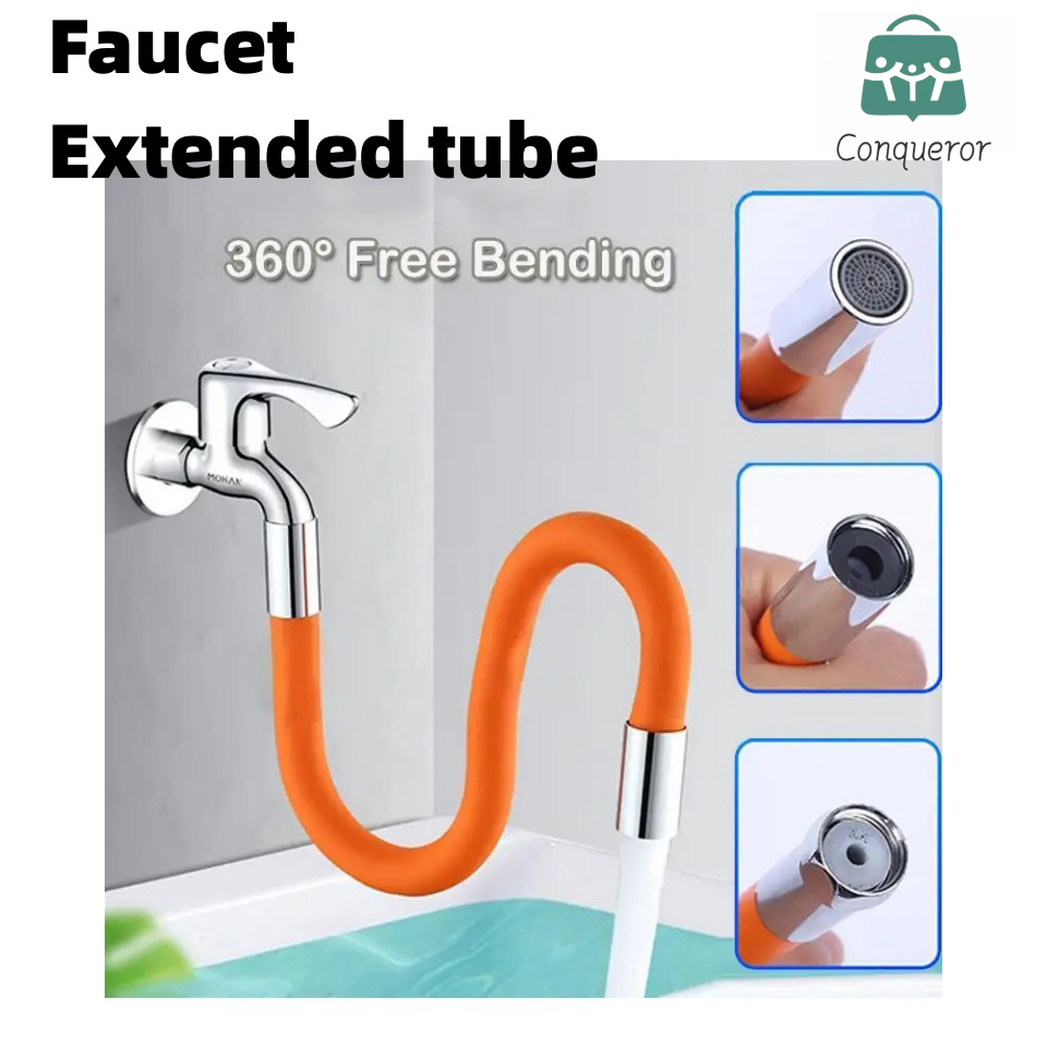 Kitchen Faucet Extension Extender Universal 360° Rotating Silicone ...