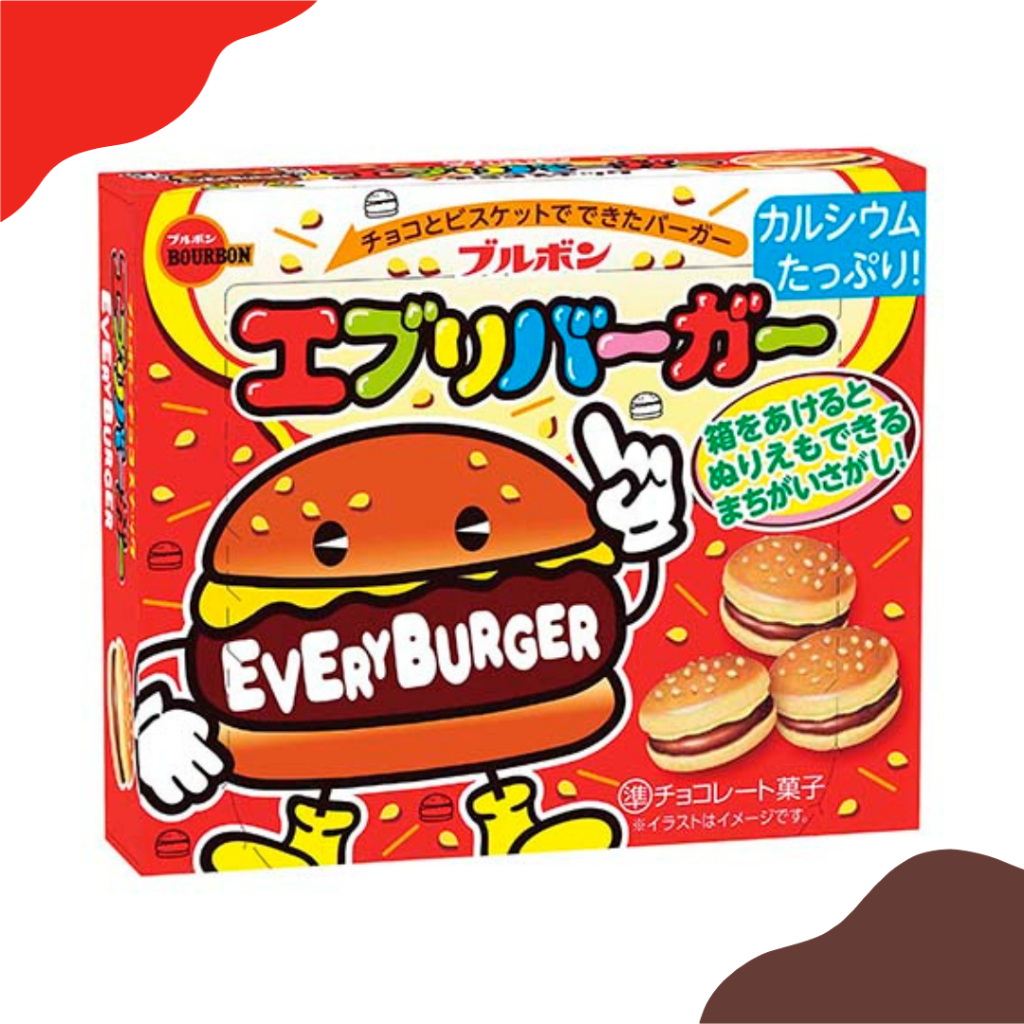 Direct from Japan Every Burger . Chocolate. Cookies. Confectionery ...