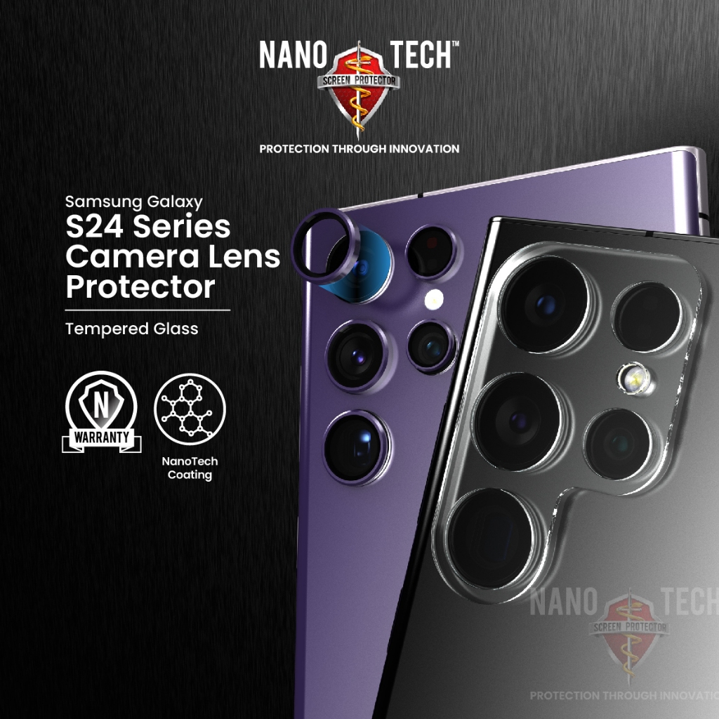 NANOTECH Samsung Galaxy S24 Ultra / S24 Plus / S24 Camera Lens ...