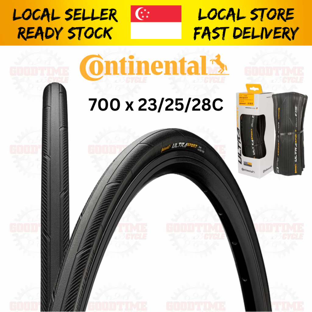 Continental Ultra Sport III 700x23/25/28C Clincher Bicycle Tire Tyre ...