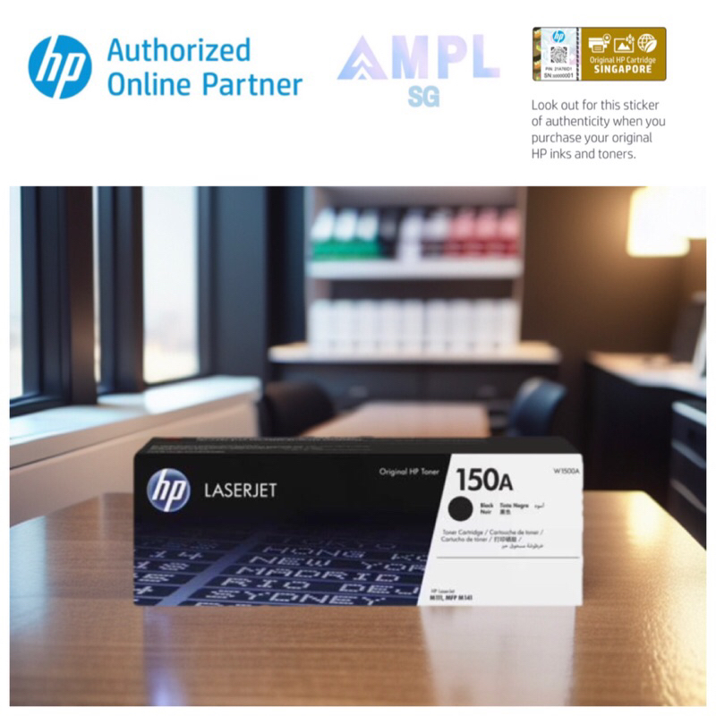 Genuine HP 150A Black Original LaserJet Toner Cartridge W1500A for ...