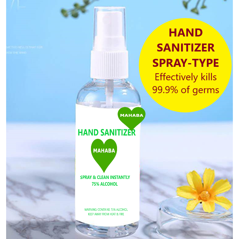 75% Alcohol Hand Sanitizer Spray - Disinfection Protective Spray ...