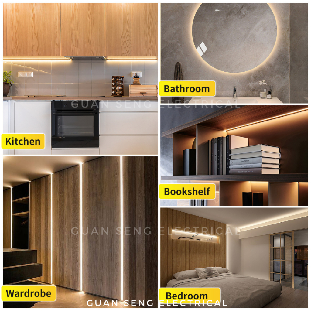 [SG Seller] Premium 12V COB LED Light Strip 480LEDS 5M | Guan Seng ...