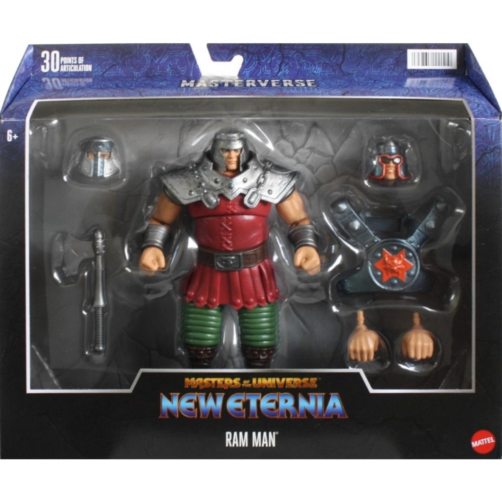 Mattel Masters of the Universe Masterverse Ram Man Action Figure ...