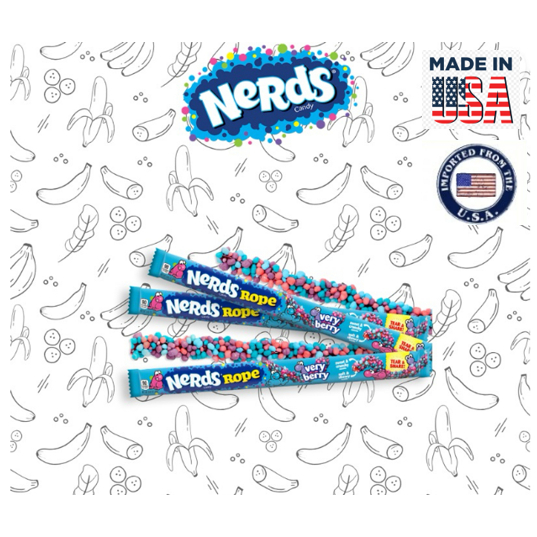Nerds Rope - Very Berry 26g per rope | Shopee Singapore