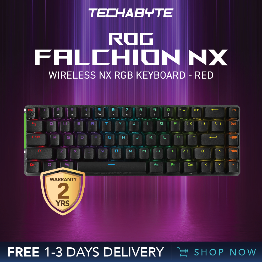 ASUS ROG Falchion Wireless NX RGB Keyboard | Shopee Singapore
