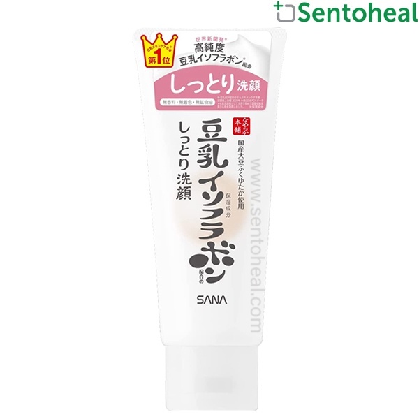 Sana Namerakahonpo Face Wash Facial Cleanser/ Moist /Medicated White - Soybean Skincare 150g ...