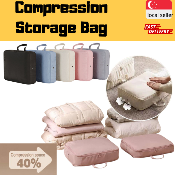 Down jacket storage bag/compression bag/travel luggage clothes sorting ...
