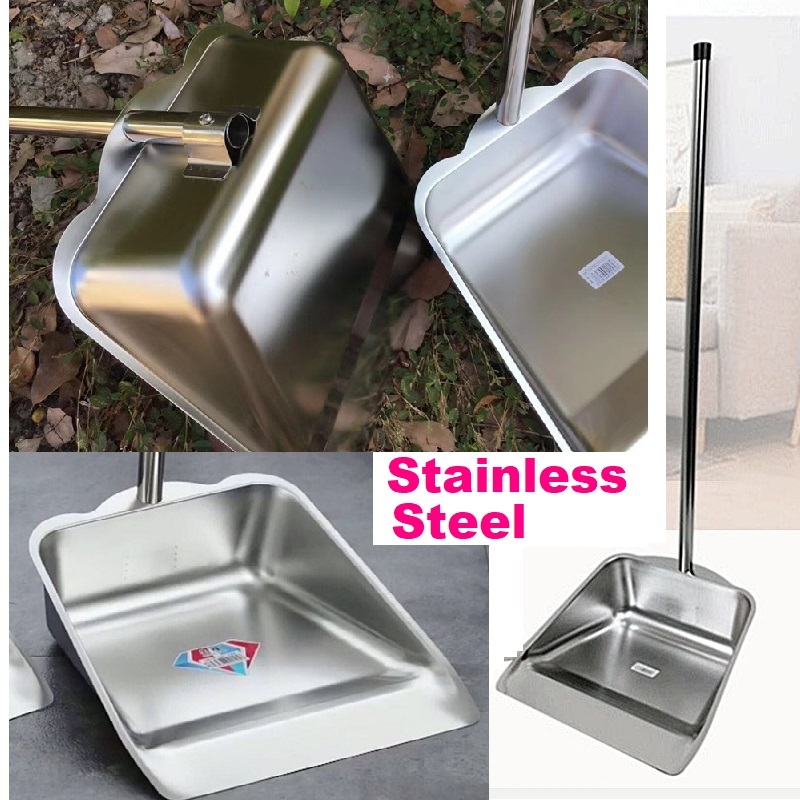 Stainless Steel Dustpan, Penyodok Sampah, Skop Sampah 笨斗, Stainless ...