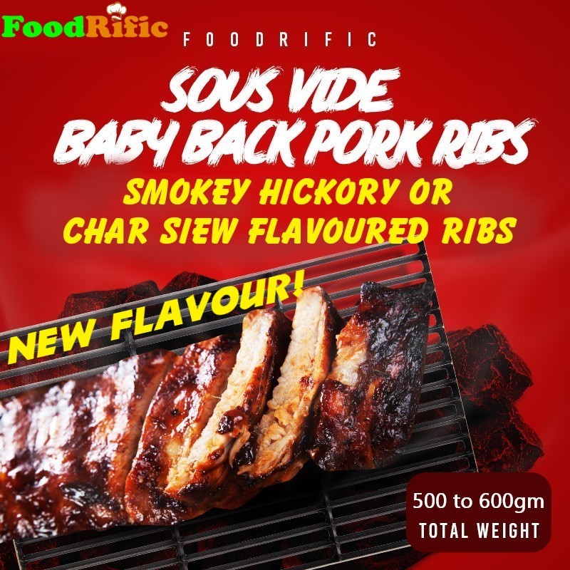 Tender Juicy Baby Back Ribs, Ready to Eat [500g-600g] (SHIPS IN 3-4 ...