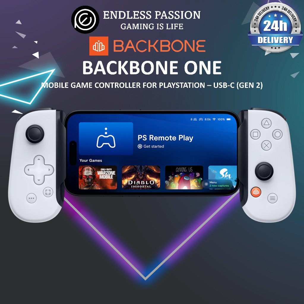 Backbone One Mobile Gaming Controller for Playstation - USB-C (Gen 2 ...