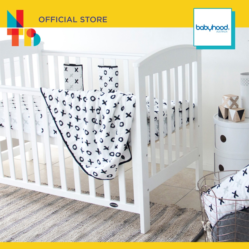 - FREE ASSEMBLY - Babyhood Classic Curve Cot 4-in-1 - White | Shopee ...