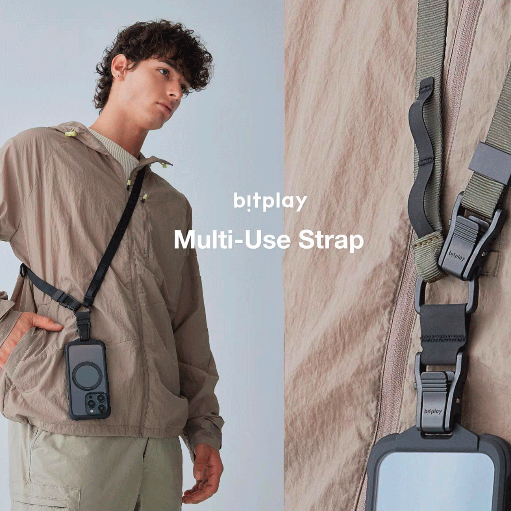 Bitplay Strap Multi-Use Adventure Phone Strap V3 Adjustable Versatile Phone Lanyard for Phone ...