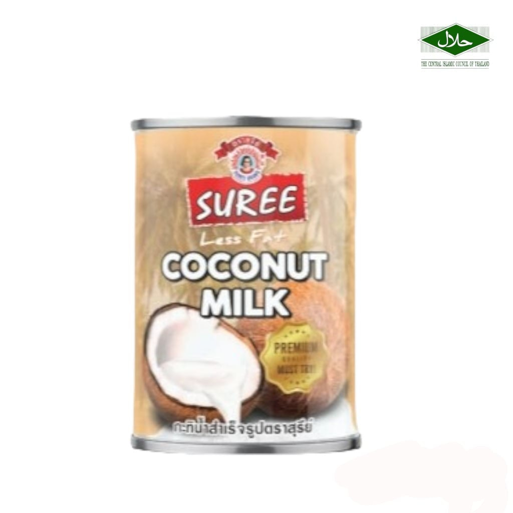 Suree Less Fat Coconut Milk 400ml (Exp Date:09/11/2024) | Shopee Singapore