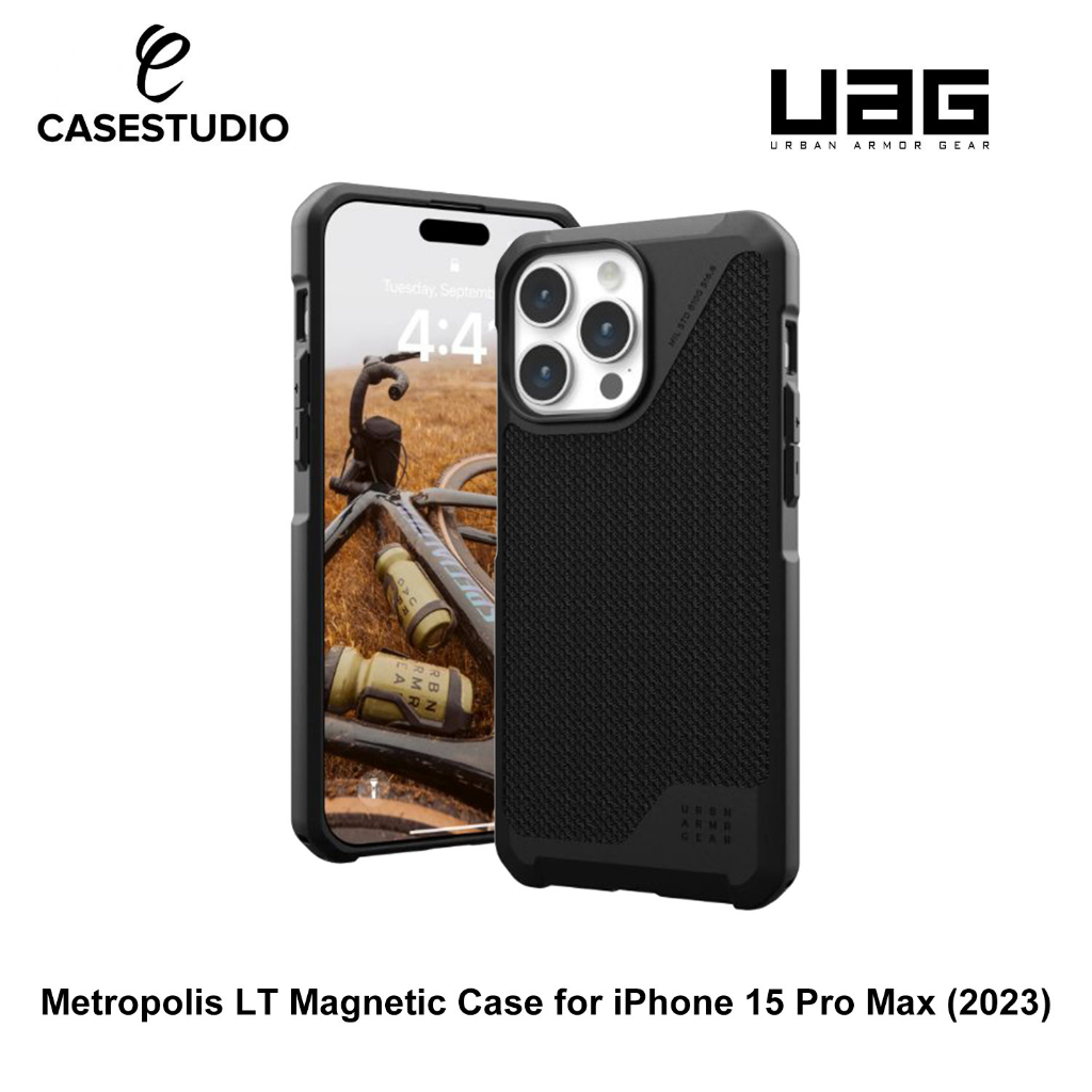 UAG Metropolis LT Magnetic Case for iPhone 15 Pro Max (2023) | Shopee ...