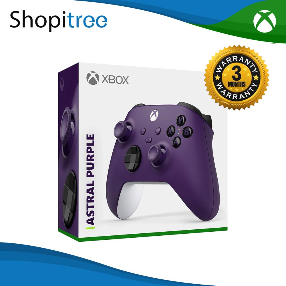 XBox Series Official Wireless Controller - Astral Purple + 3 Months ...