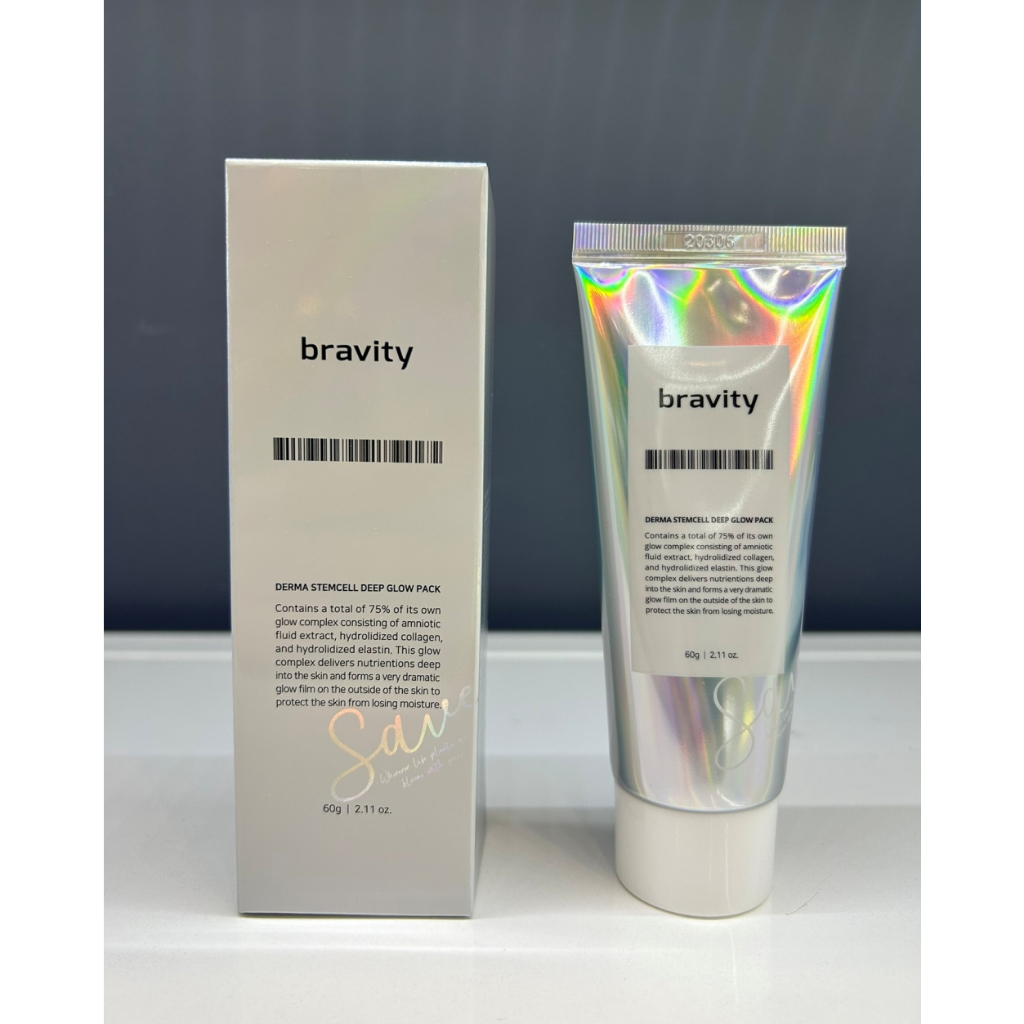 Bravity Stem Cell Deep Glow Pack 60g new packing | Shopee Singapore