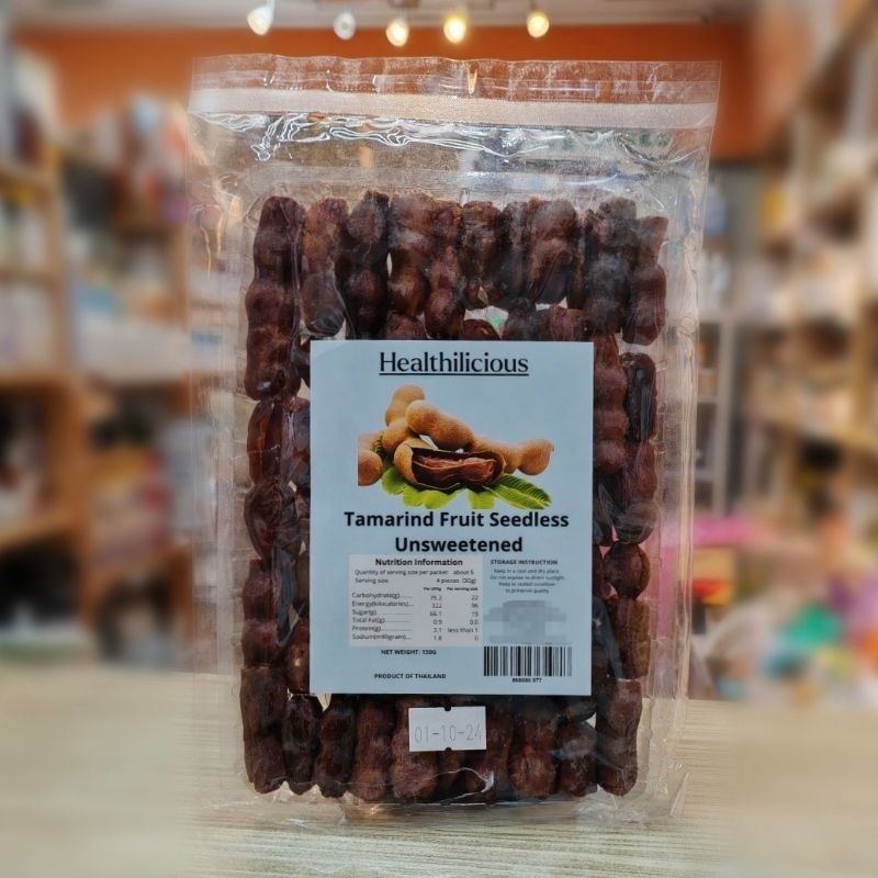 Tamarind Fruit Seedless Unsweetened 150g | Shopee Singapore