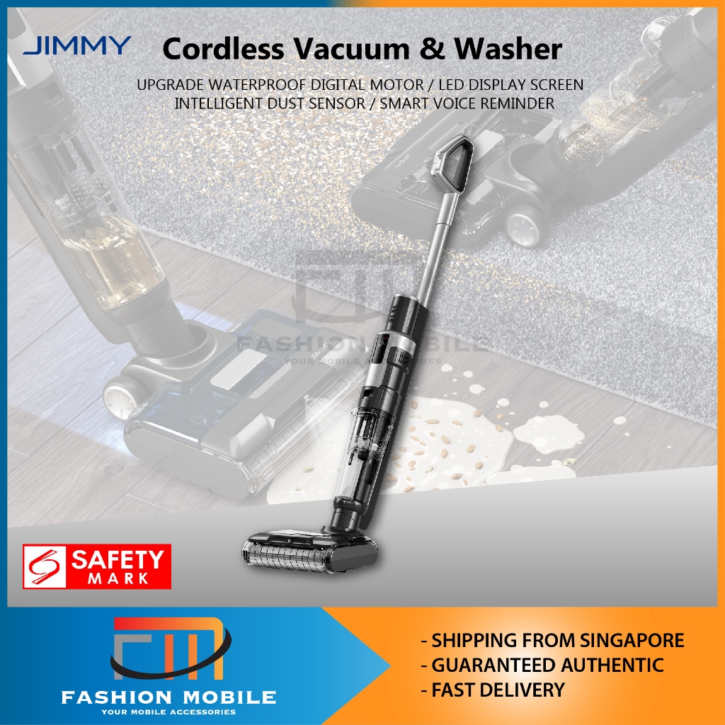 JIMMY HW9 Pro Cordless Smart Wet Dry Handheld Vacuum & Washer Mop ...