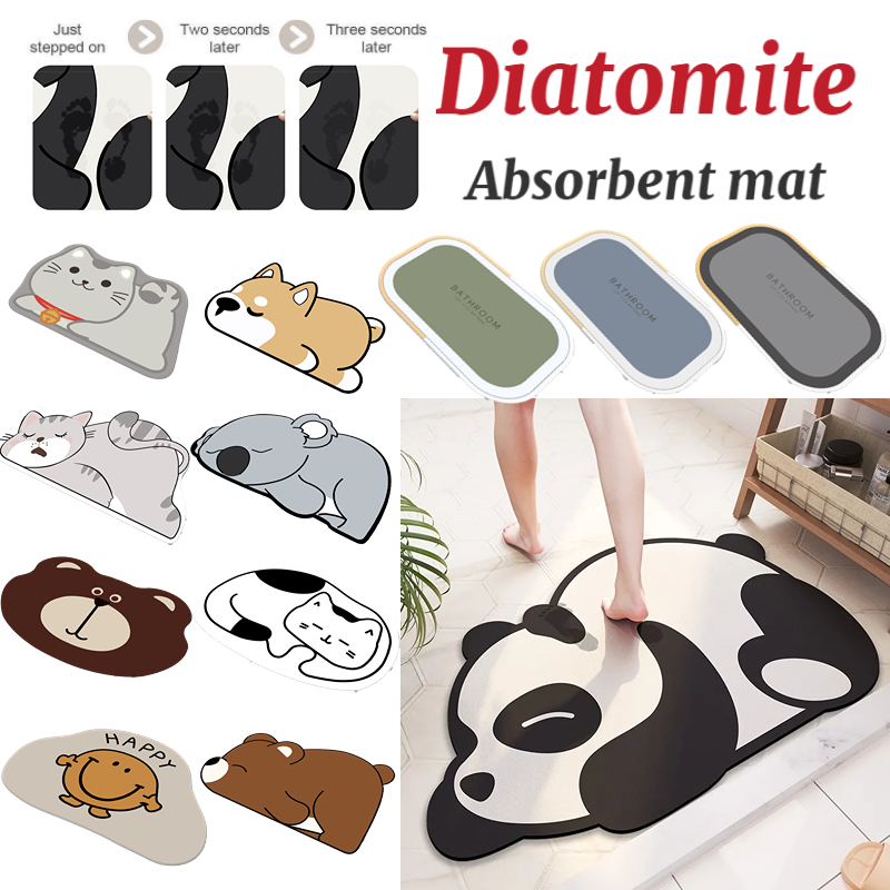 [NEW]Diatomite Mat Soft Non-slip Mat Absorbent Mat Diatomite Mat Quick ...