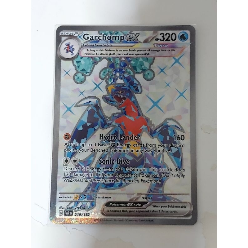 Pokemon garchomp ex paradox rift card | Shopee Singapore