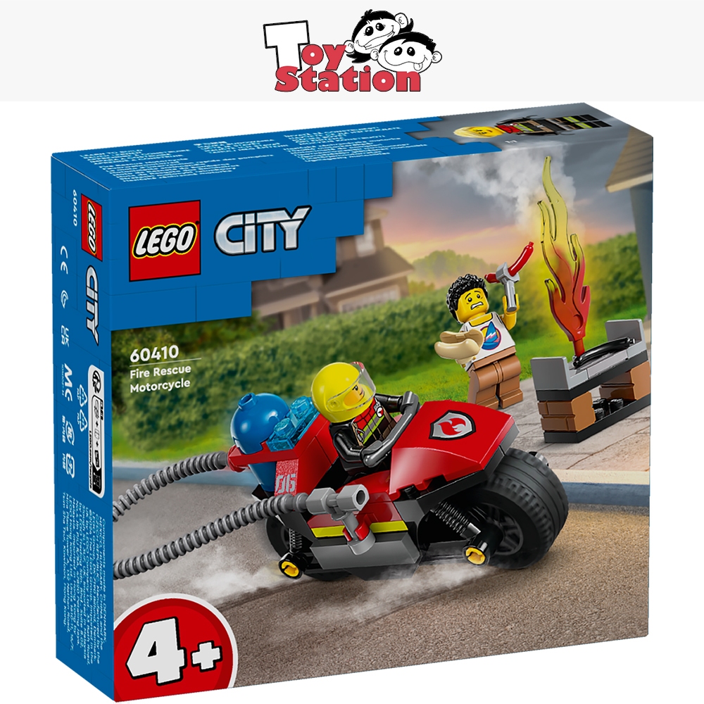 LEGO City Fire 60410 Fire Rescue Motorcycle | Shopee Singapore