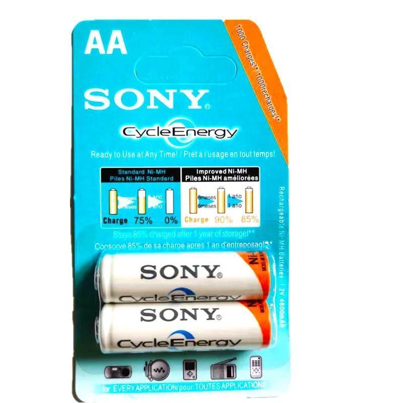 [SG] Sony AA/AAA Rechargeable High Quality Batteries 1.2V Ni-MH 4600mAh ...