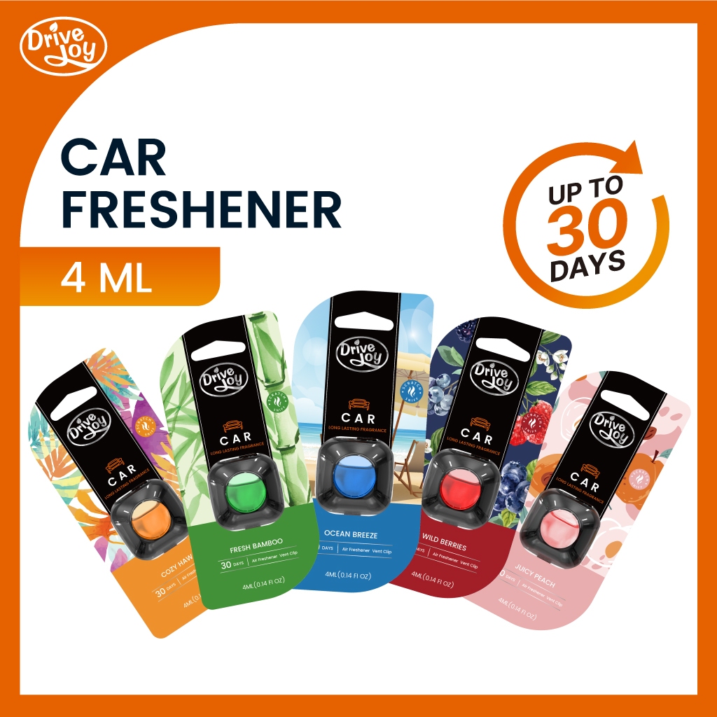 DriveJoy™ Car Air Freshener Vent Clip Fragrance-Long Lasting Car ...