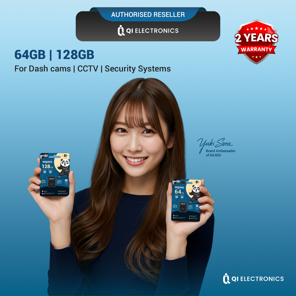 MIJISO High Endurance microSD card Write Speed Up to 40MB/s CCTV Car ...